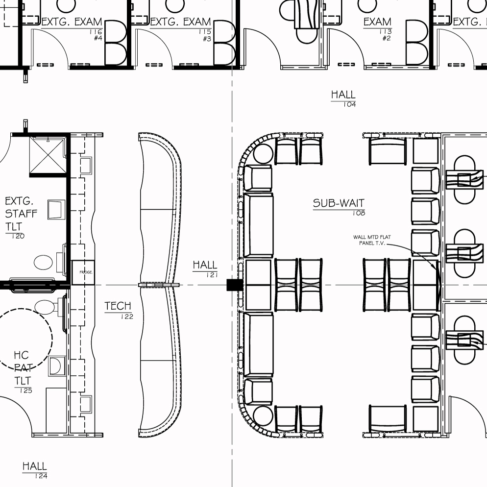 Increase efficiency through re-configuring your office space.